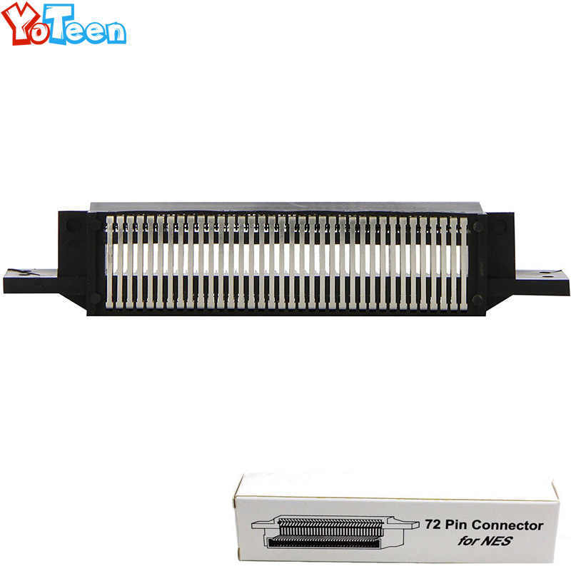 72Pin-for-NES-Connector-Adapter-Replacement-Part-For-Nintend-NES-Game ...